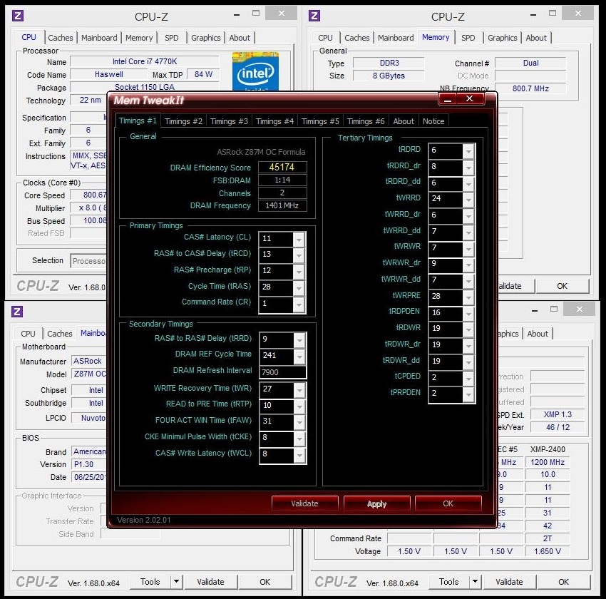 価格.com - 『2800MHz/11-13-12-28-1T-9-241/1.65v/Mem Tweak IT』CFD W3U1600HQ ...