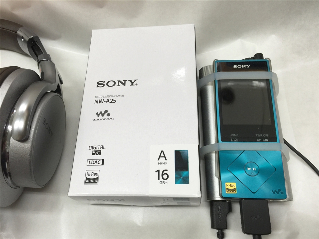価格.com - SONY NW-A25 [16GB] 一πさん のクチコミ掲示板投稿画像・写真「本日、到着！」[2328811]