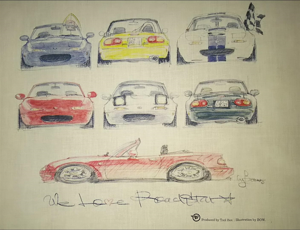 価格.com - 『壁掛けペナント』マツダ ロードスター 特命8さんさん のクチコミ掲示板投稿画像・写真「100万台達成ですが」[2483874]