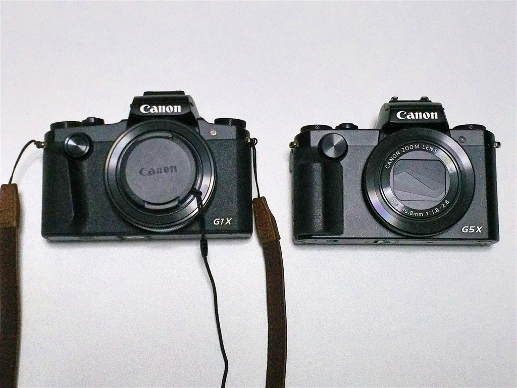 価格.com - 『左がG1X3、右がG5X ロゴが無ければ分からない。』CANON PowerShot G1 X Mark III ...