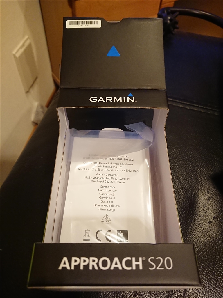価格.com - 『なぜか？箱にはS20の表示です。』ガーミン Approach S20J [ブラック] 千々石ミゲルさん のクチコミ掲示板 ...