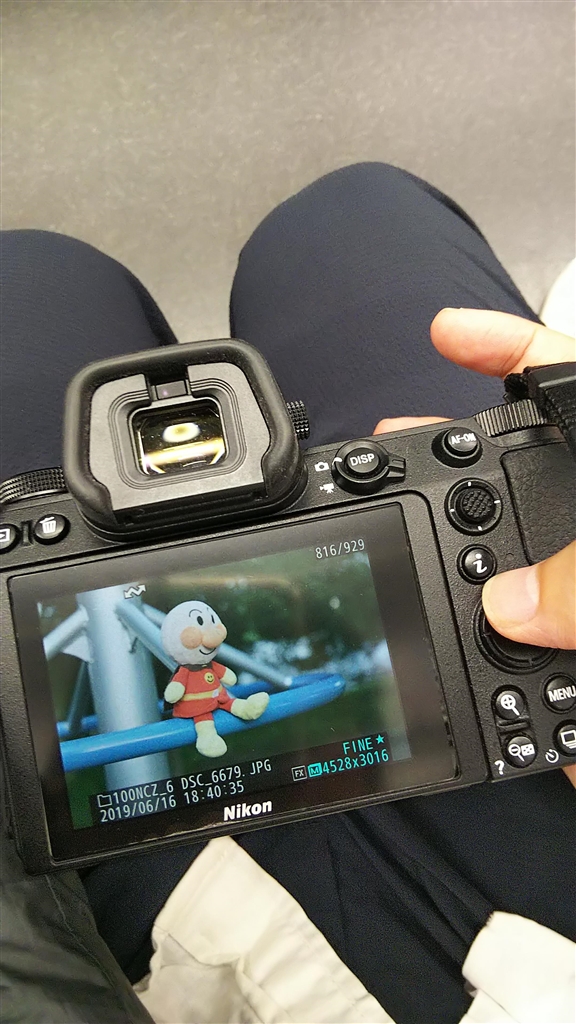 価格.com - ニコン Z 6 ボディ ディスク読み込み中さん のクチコミ掲示板投稿画像・写真「画像情報を表示したい。」[3228811]