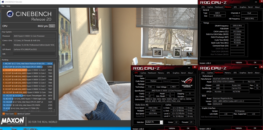 価格.com - 『CINEBENCH R20 8022pt』AMD Ryzen 9 3900X BOX すごいよまさるさん のクチコミ掲示板 ...