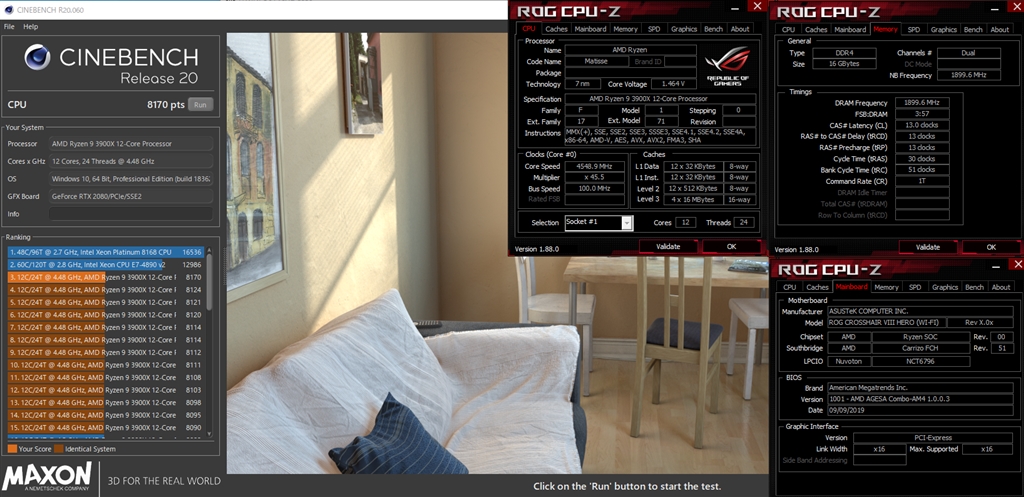 価格.com - 『CINEBENCH R20 8170pts』AMD Ryzen 9 3900X BOX すごいよまさるさん のクチコミ ...