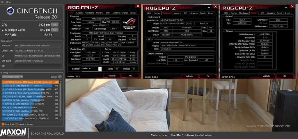 価格.com - 『CINEBENCH R20 定格』AMD Ryzen 9 3950X BOX ふきふき2さん のクチコミ掲示板投稿画像 ...