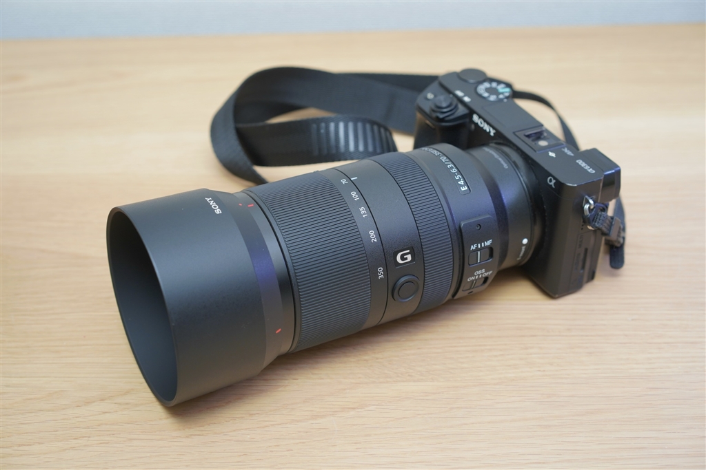 価格.com - 『E70-350のサイズ感』SONY E 70-350mm F4.5-6.3 G OSS SEL70350G KM ...