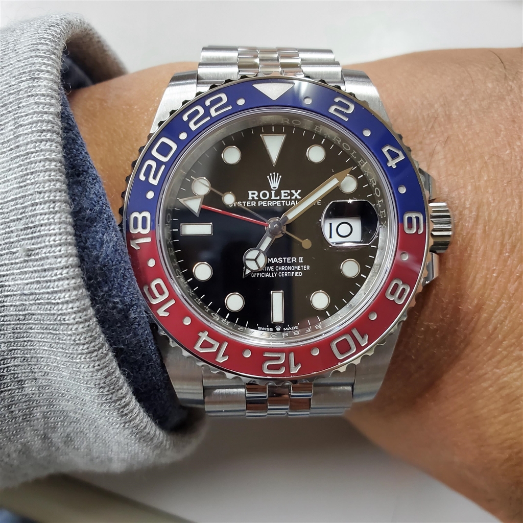 価格.com - ロレックス GMTマスターII 126710BLRO [ジュビリーブレスレット ブラック] tsubotaroさん の ...