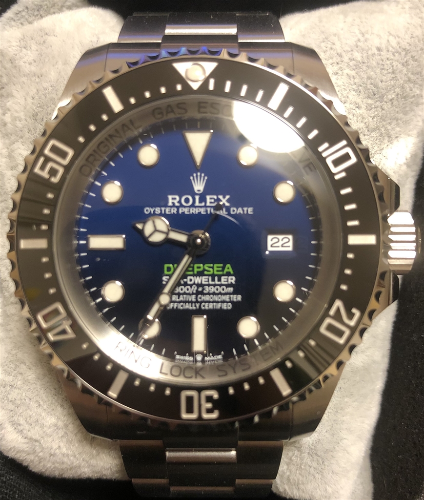 価格.com - ロレックス シードゥエラー ディープシー 126660 [オイスターブレスレット Dブルー] ゆまぱぱ0311さん の ...
