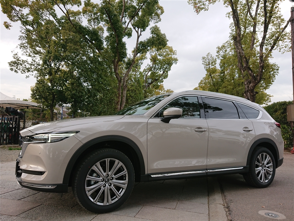 価格.com - マツダ CX-8 aki1316さん のクチコミ掲示板投稿画像・写真「プラチナクォーツメタリック本日納車」[3516803]