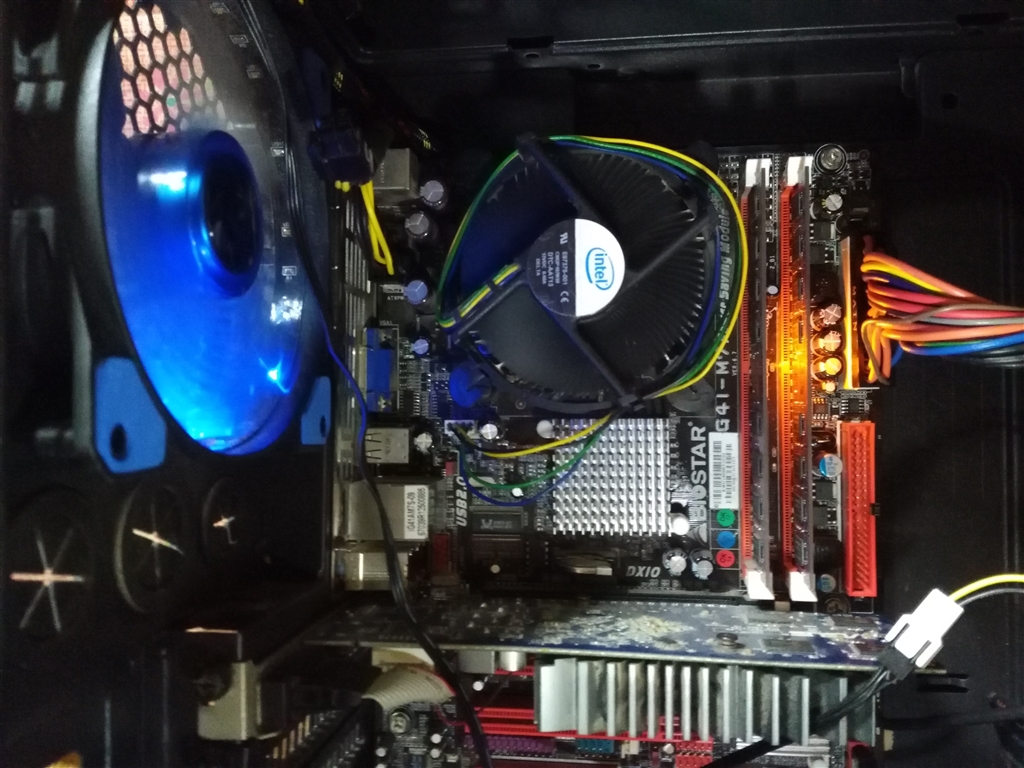 価格.com - 『パソコンケース完成』BIOSTAR G41-M7 令政さんさん のクチコミ掲示板投稿画像・写真「”G41－M7”を使ってい ...