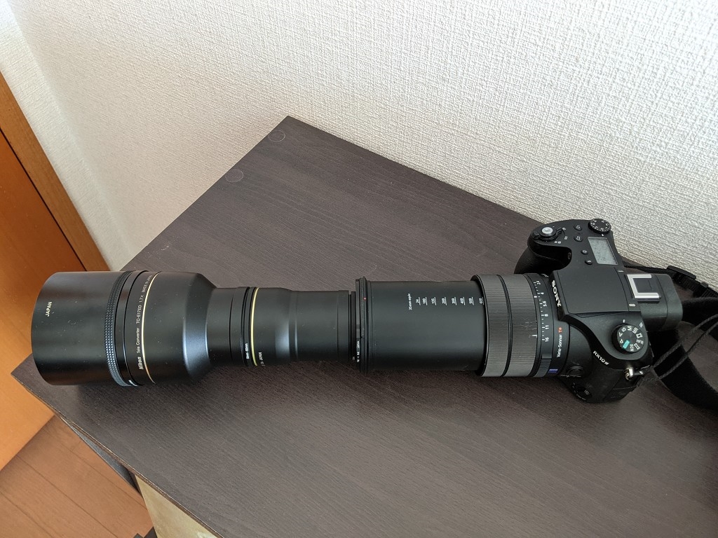 価格.com - 『RX10M4+TC-E15ED+TC-E17ED=600mmx1.5x1.7=1,530mm』SONY サイバーショット ...