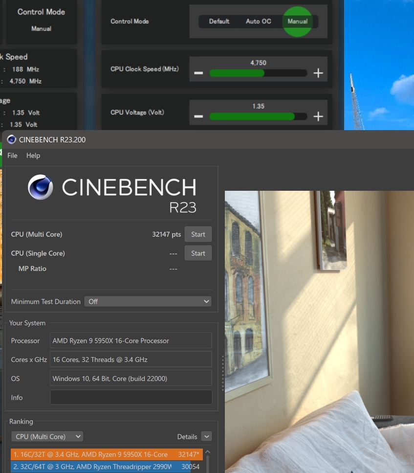 価格.com - 『4.75GHz 32147pts』AMD Ryzen 9 5950X BOX シルバーフライさん のクチコミ掲示板投稿画像 ...