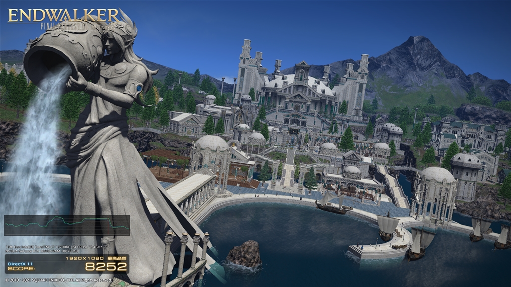 価格.com - 『FF14暁月 13700KF + 3080 OC 3800CL16 シーン2』インテル Core i7 13700KF ...