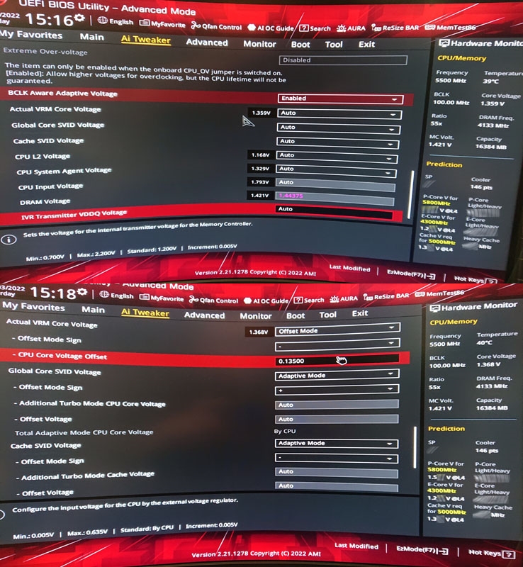 価格.com - 『ROG STRIX Z690A bios -1-』インテル Core i9 13900K BOX イ・ジュンさん のクチコミ掲示板投稿画像・写真「なんだ、253W制限でも ...