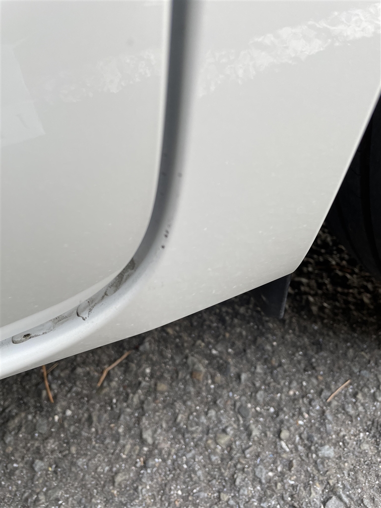 価格.com - トヨタ シエンタ 2022年モデル ビックリセールさん のクチコミ掲示板投稿画像・写真「塗装剥がれ」[3793726]