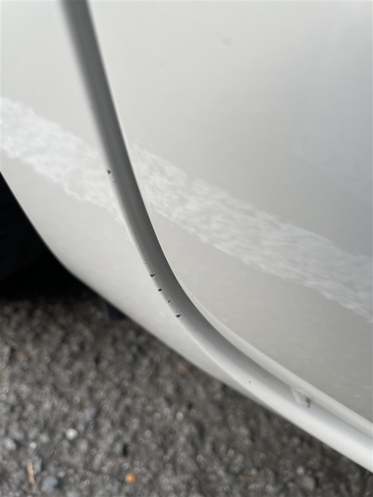 価格.com - トヨタ シエンタ 2022年モデル ビックリセールさん のクチコミ掲示板投稿画像・写真「塗装剥がれ」[3793727]