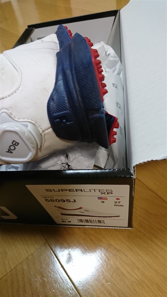 価格.com - フットジョイ スーパーライト XP スパイクレス Boa さつま大使11号さん のクチコミ掲示板投稿画像・写真「軽さと強度は ...