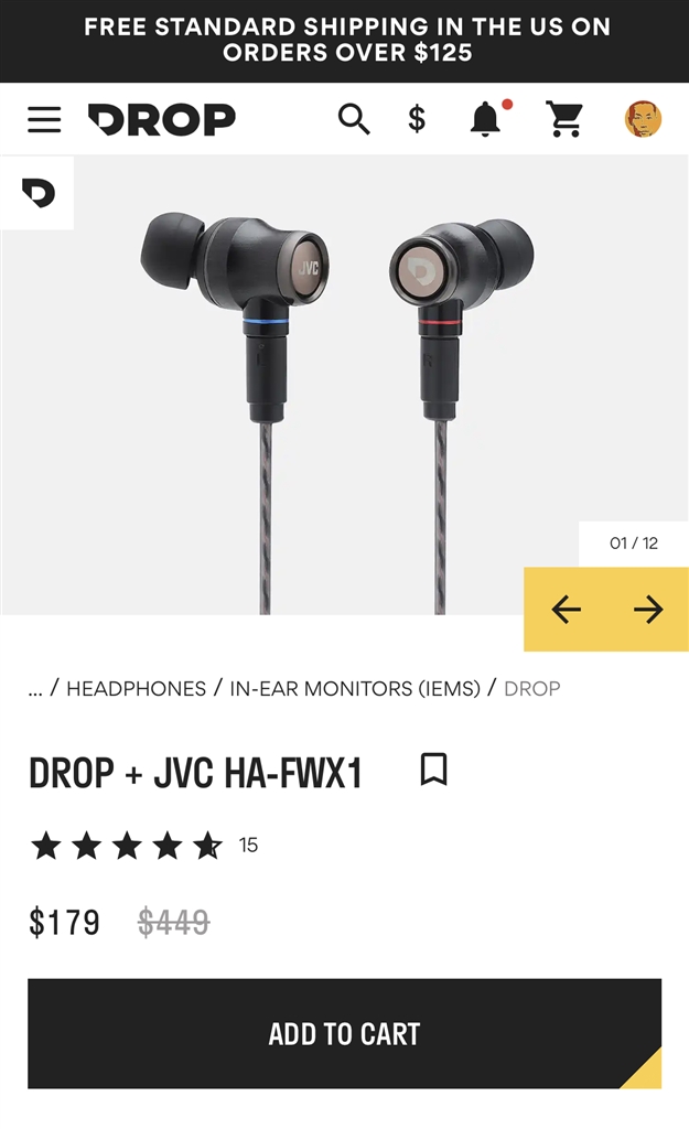 価格.com - JVC CLASS-S WOOD 01 inner HA-FW01 new3さん のクチコミ掲示板投稿画像・写真「dropでfwx1（fw01）がセールです！」[3823019]