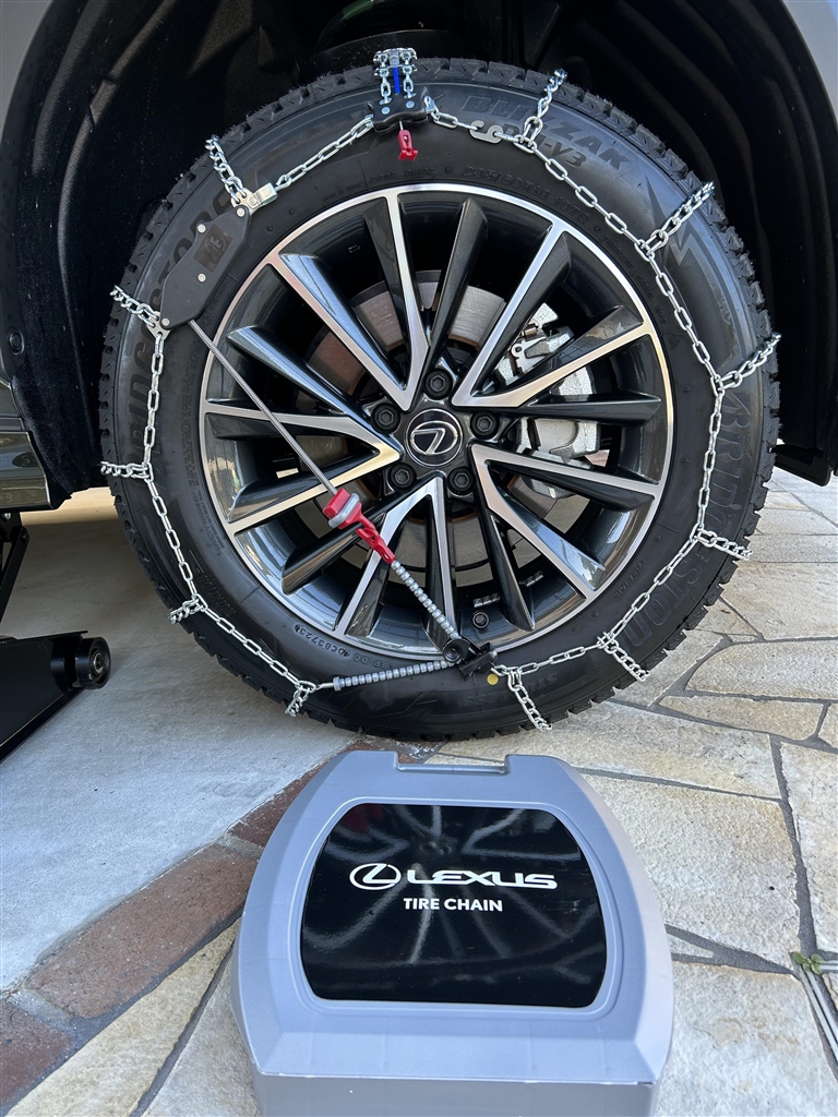 価格.com - レクサス NX 2021年モデル midori2014さん のクチコミ掲示板投稿画像・写真「スタッドレスタイヤとチェーン情報」[3884492]