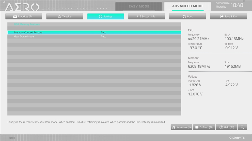 価格.com - 『Memory Context Restore』MSI MAG B650 TOMAHAWK WIFI 揚げないかつパンさん ...