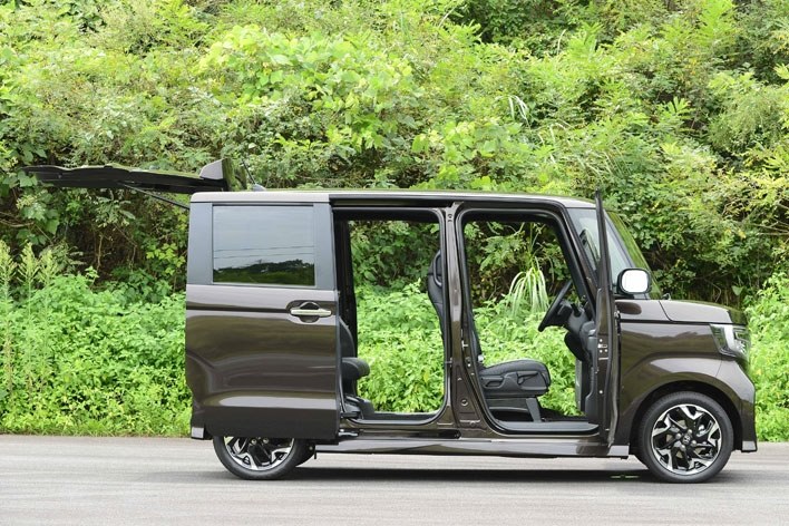 宅配便配送 限定 SPRIDE N BOXカスタム JF3 JF4 エアロ3点セット 塗装済 2COLOR プレミアムグラマラスブロンズ パール sushitai.com.mx