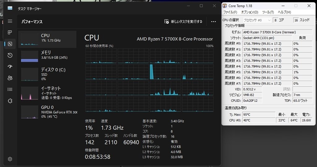 ドスパラのガレリアでRyzen 7 5700Xにしました。』 AMD Ryzen 7 ドスパラのガレリアでRyzen 7 5700Xにしました。』 AMD Ryzen 7