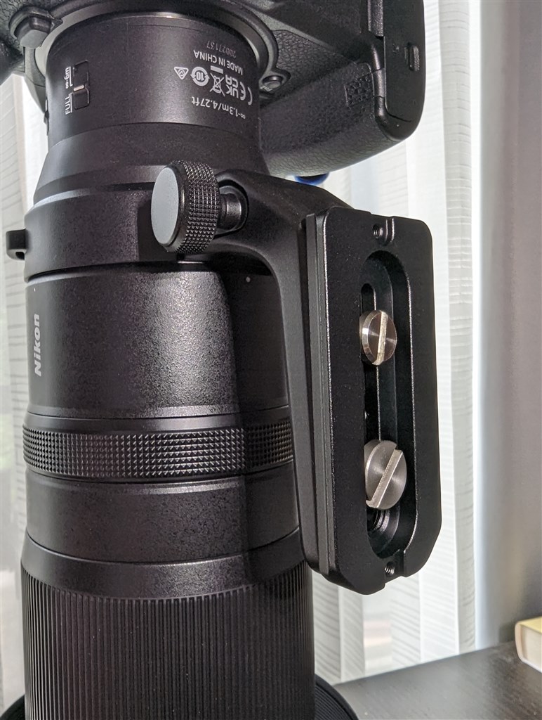 Z180-600専用レンズプレート』 ニコン NIKKOR Z 180-600mm f/5.6 Z180-600専用レンズプレート』 ニコン NIKKOR Z 180-600mm f/5.6